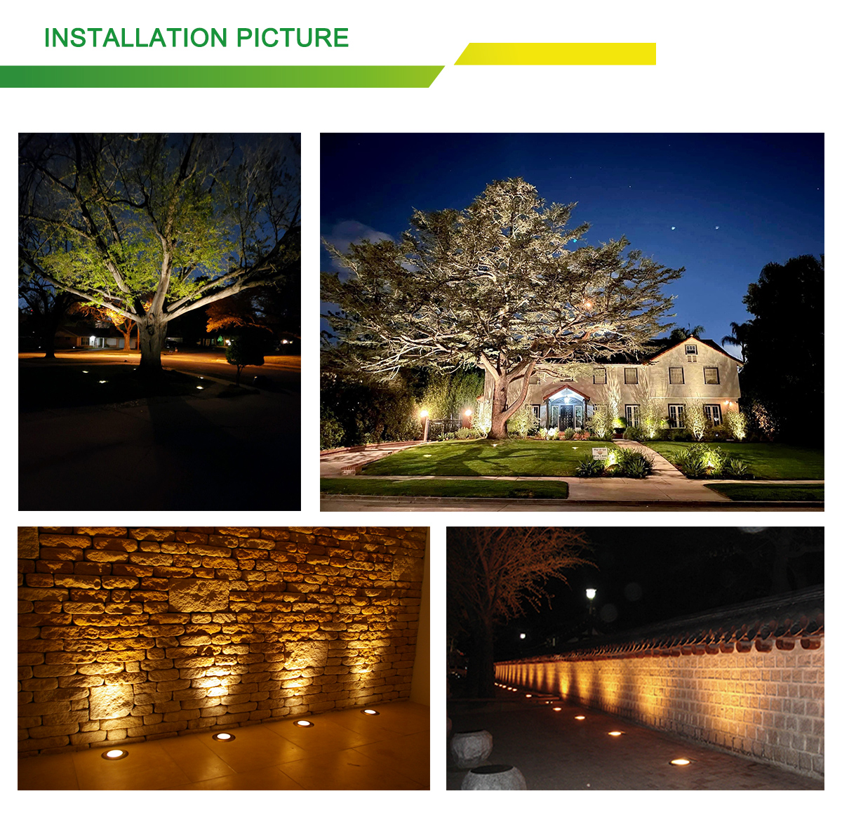 RGL-8802-BBR 12V Low Voltage Brass+plastic In-ground Light Of Landscape ...