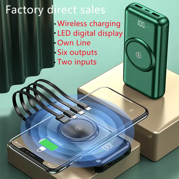 20000Mah 4 IN 1 QI Wireless charger power bank | Consumer Electronics | Electronics