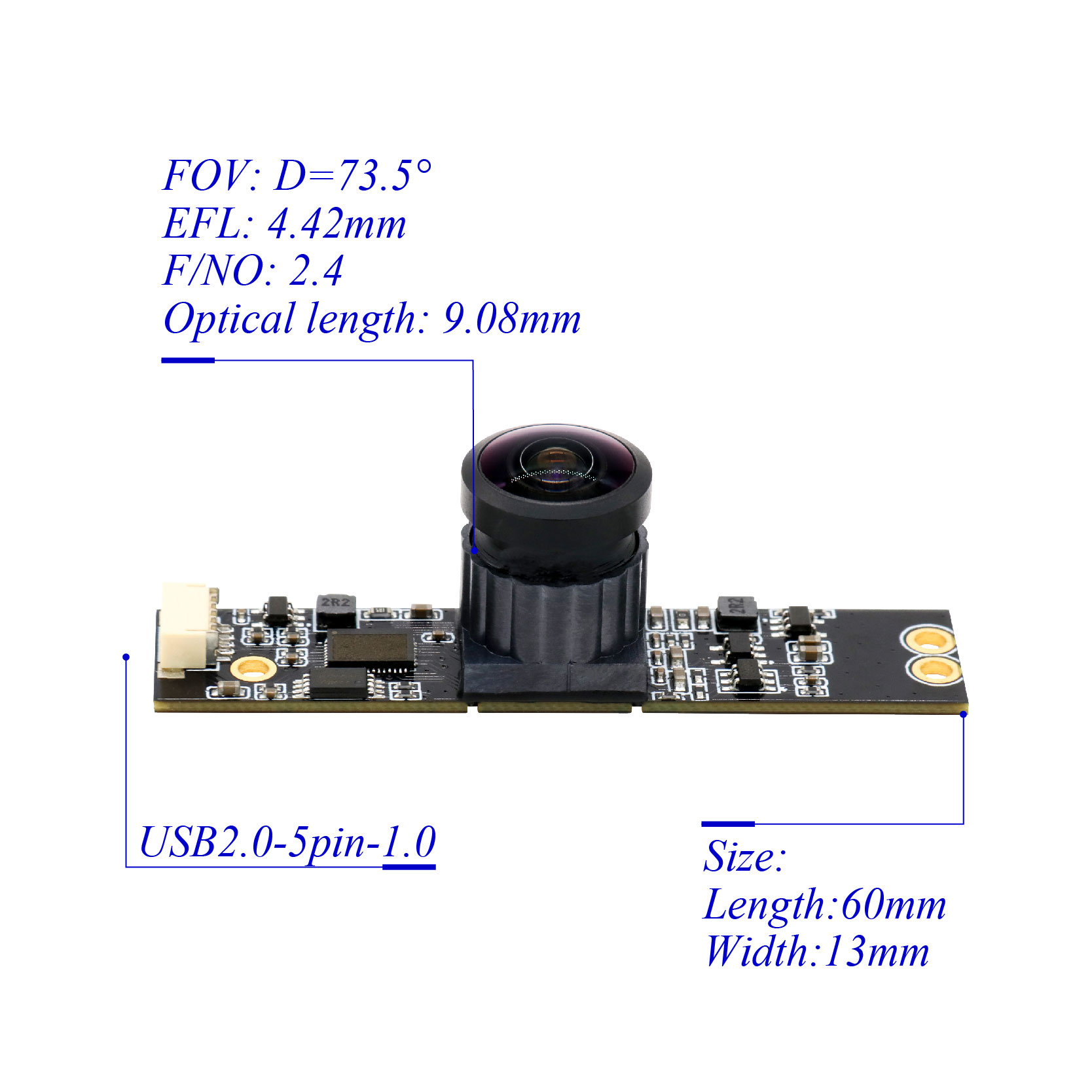 2MP WDR Face Recognition Camera Module | Parts, Components & Electrical ...