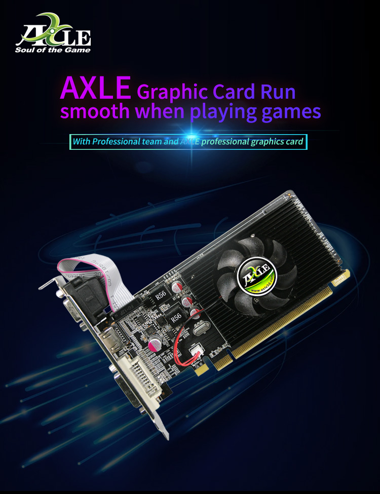 AXLE AMD Radeon R5 220 2GB DDR3 64bit GPU Desktop Computer Graphics ...