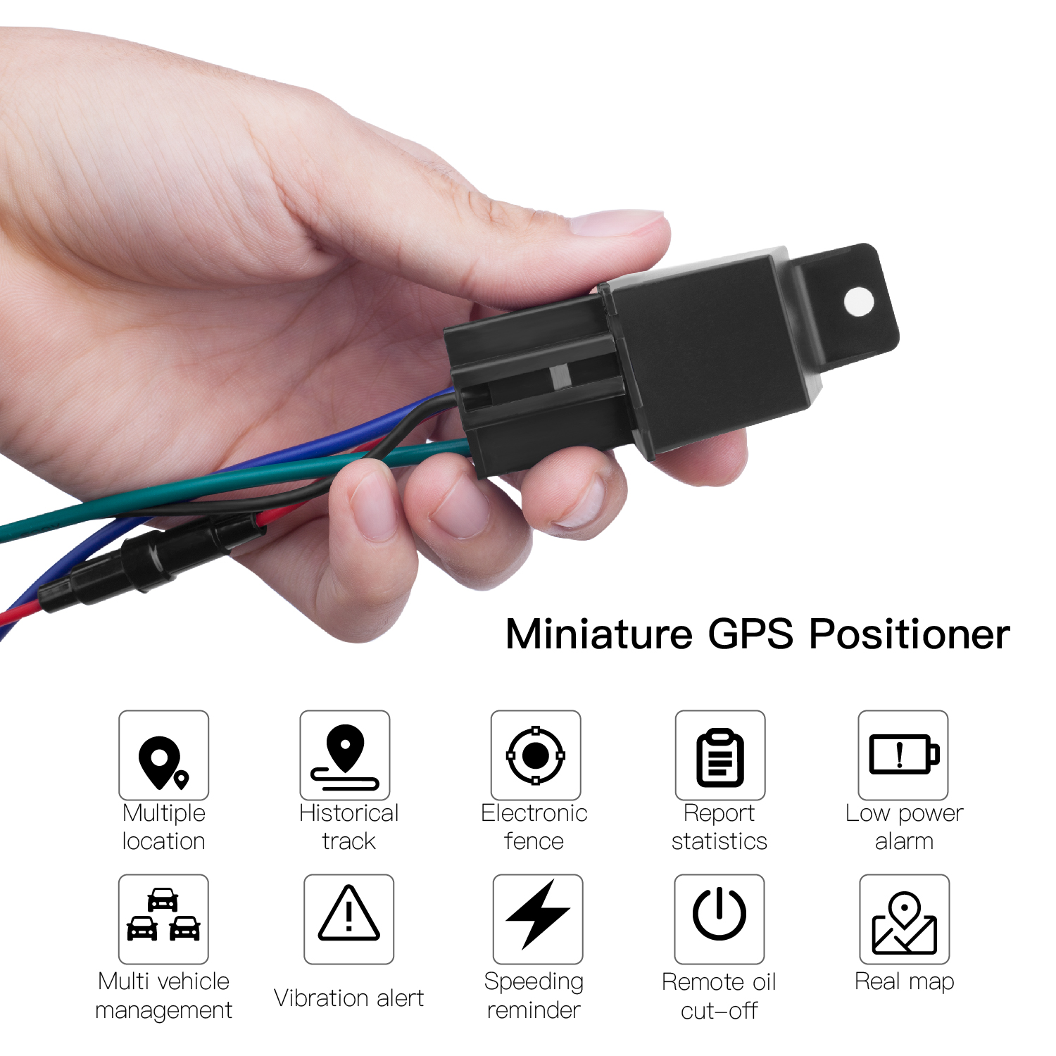 Best 2g Gsm Easy Installation Wired Relay Motor Vehicle Mini Car