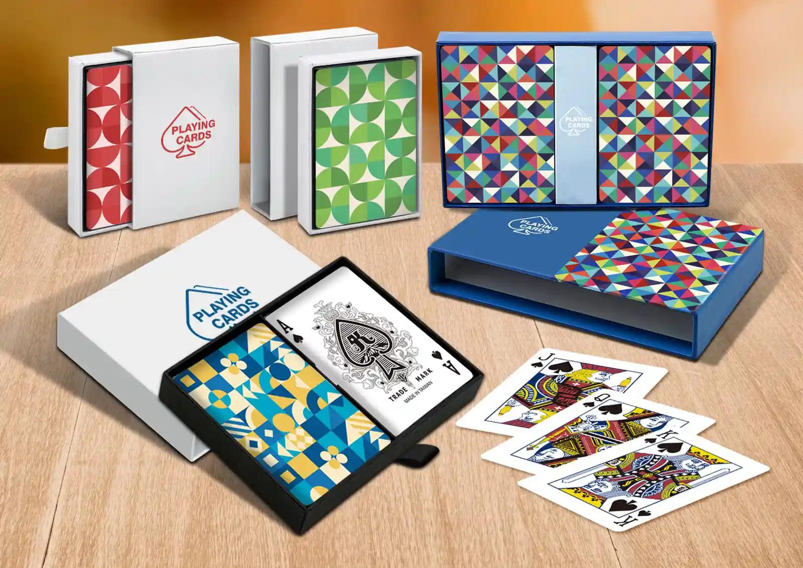 Drawer Box for 2 decks of Bridge/Poker Playing Cards (With magnet ...