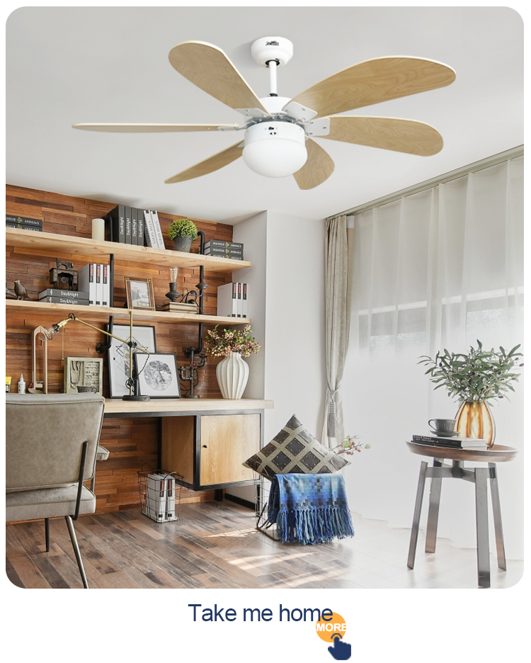 MDF Blade Led Ceiling Fan With Remote Control | Air Conditioners, Fans ...