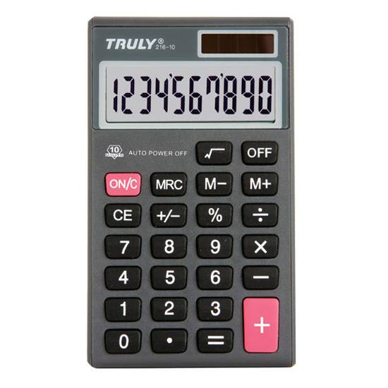10-Digit Dual Power Calculator (216-10) | Stationery | Printing ...