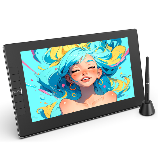 11.6 Inch Graphics Display Monitor VEIKK VK1200v2 Pen Display With Full-laminated Screen ...