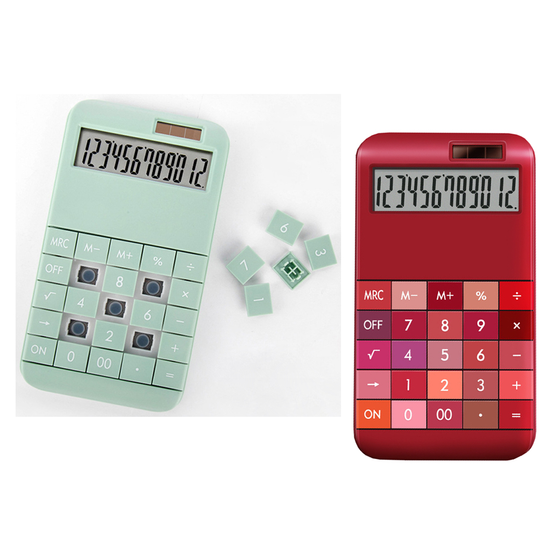 12-Digit Desktop Calculator w/ Detachable Keycap | Calculators | Stationery