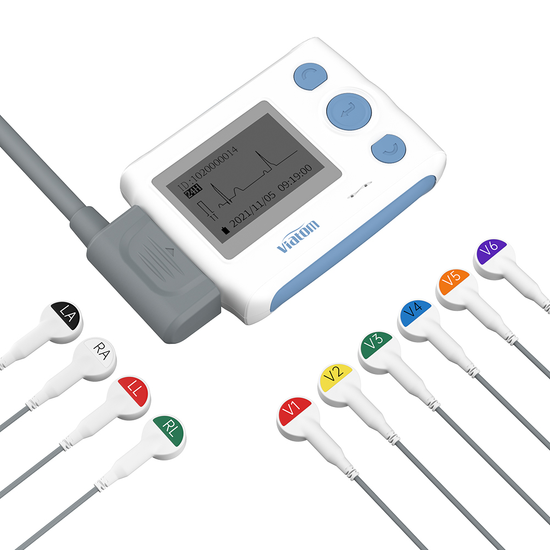 12 lead Holter recorder with AI Analysis | Health Care & Medical ...