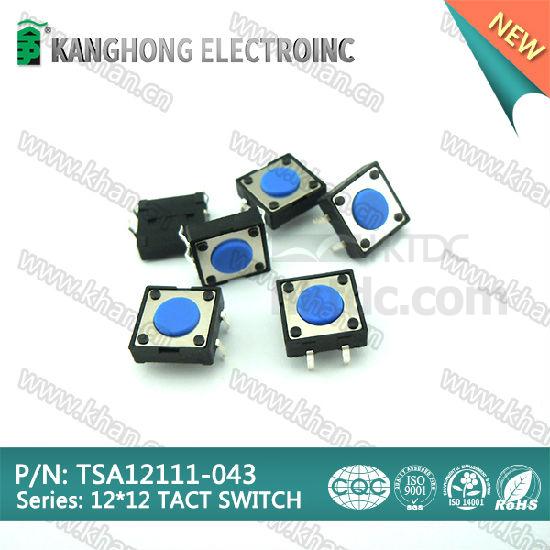 12 x 12mm Tact Switch, Pushbutton Switch with RoHS Compliant | Parts ...