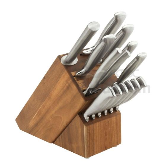 14 Pc SS Handle Knife Block Set | Home Products, Lights & Constructions