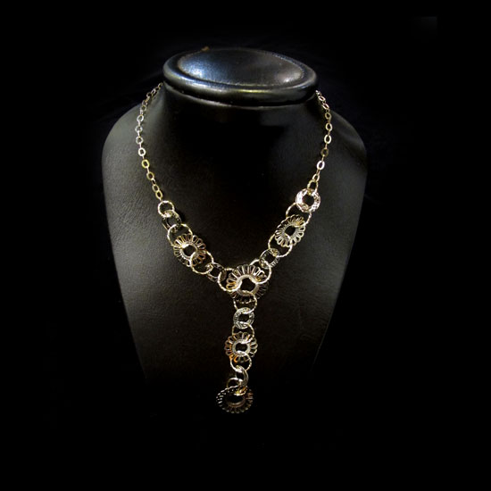 18k Gold Loop Necklace | Jewellery & Watch