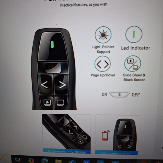 2.4GHz Wireless Presenter Remote | Computers & Peripherals | Consumer Electronics