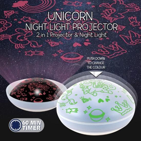 2 in 1 Unicorn Nightlight and Projector | Gifts / Souvenirs | Gifts ...