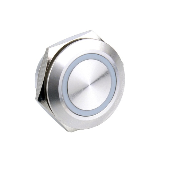 22mm Ring LED Push Button Switch | 零件，組件及電器用品 | 電子產品