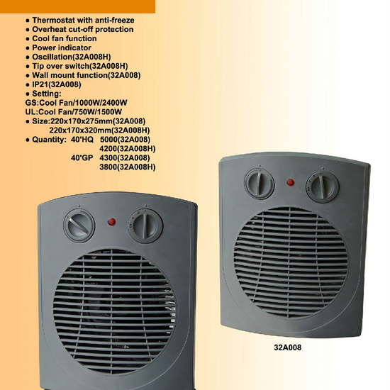 2400W Fan Heater | Consumer Electronics | Electronics