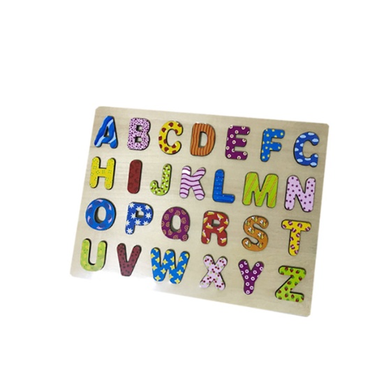 26 Letters Alphabet Wooden Educational Kids Puzzle | Gifts, Toys ...