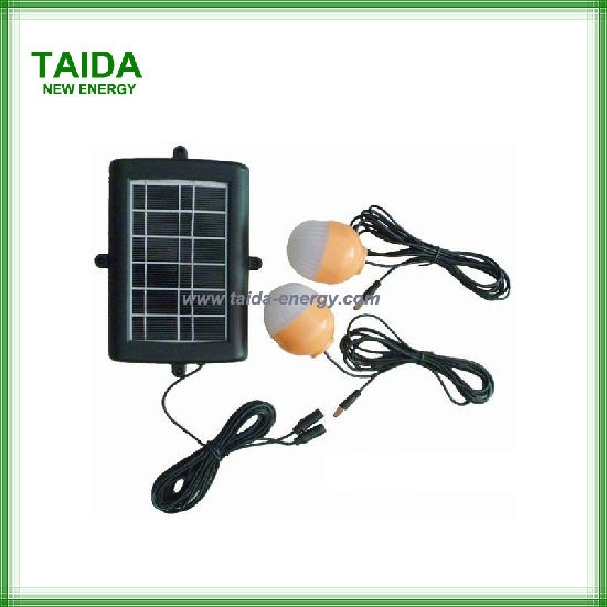 2W Mini Portable Solar Lighting Kit | Electronics