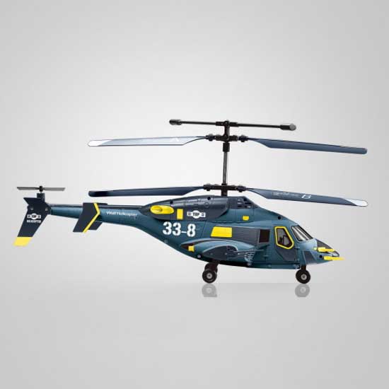 3-Channel R/C Gyro Sky-Wolf Helicopter | Gifts, Toys & Sports Supplies
