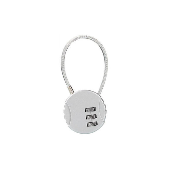 3 Digit Code Ball Shaped Combination Safety Lock w/ Steel Cable | Locks ...