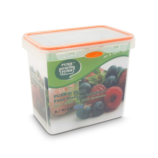 3 L Rectangular Shape Food Container | Home Storage & Organization ...