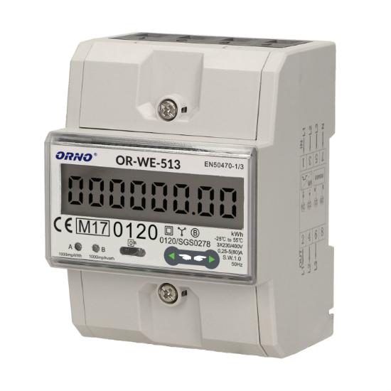 3 Phase Energy Meter with MID | Parts, Components & Electrical Supplies ...