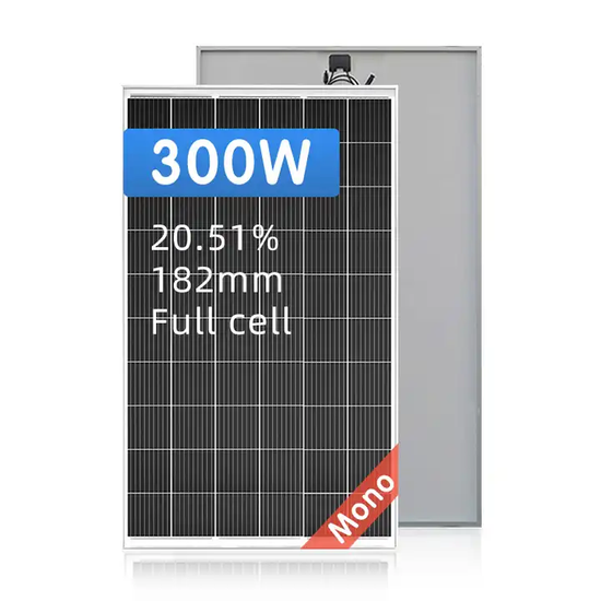300W Solar Panels (Green energy home roof / Black /monocrystalline ...