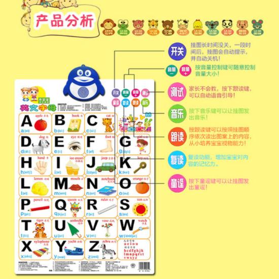 3D Embossed Wall Chart | Gifts, Toys & Sports Supplies