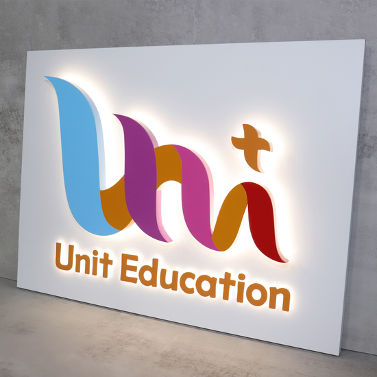3D LOGO Sign LED Light Box Metal Signage | Professional Lighting | Lights