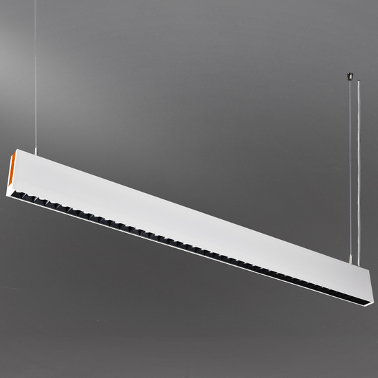 4ft Indoor Hanging 25W Suspended Up and Down LED Linear Pendant Light ...
