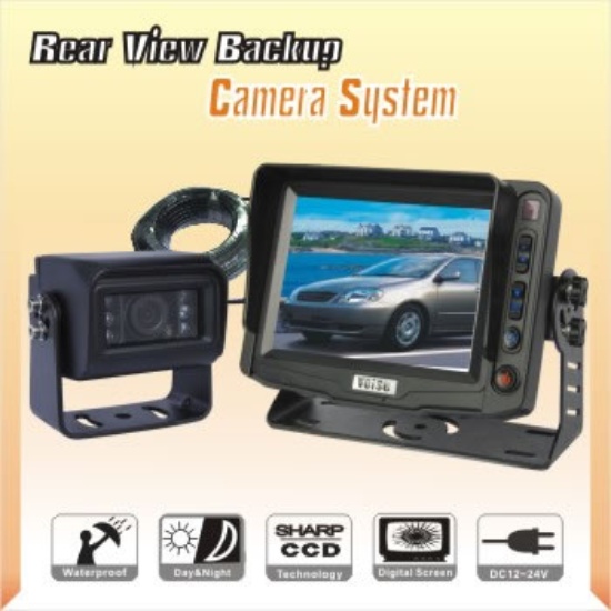 5 inches Digital TFT LCD Rear View Back Up Camera System | Automobile ...
