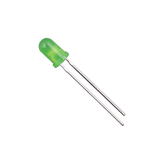 5mm Round Solid State LED Lamp, 12V Resistor LED With Flange ...