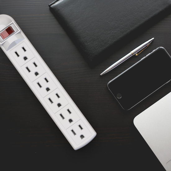 6-outlet Power Strip | Parts, Components & Electrical Supplies ...