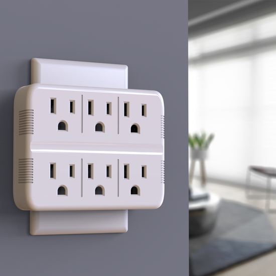 6-outlet wall tap | Parts, Components & Electrical Supplies | Electronics