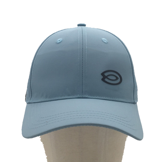 7 Panles Baseball Cap Embossed Rubber Logo Sports Cap Breathable Summer ...