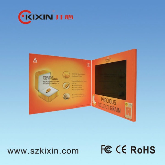 7inch LCD Video Brochure with Customized Printing | Cards | Printed Matters