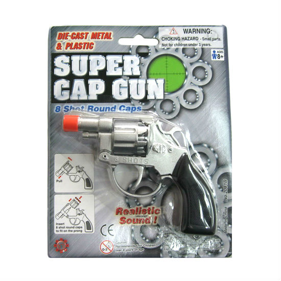 8 Shot Cap Gun Revolver | Gifts, Toys & Sports Supplies