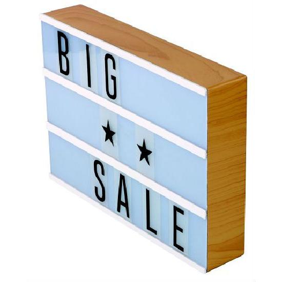 A4 Wooden Color Frame Light Box | Environmental Protection | Home ...