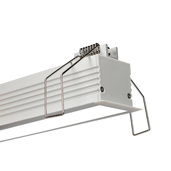 A4435 Recessed Linear LED aluminium profile for led strips lighting ...