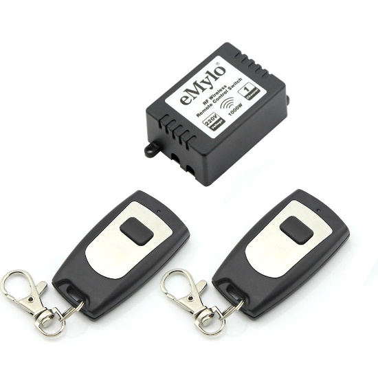 AC 220v 1000w 1Channel RF Wireless Relay Receiver with Transmitter ... AC 220v 1000w 1Channel RF Wireless Relay Receiver with Transmitter ...