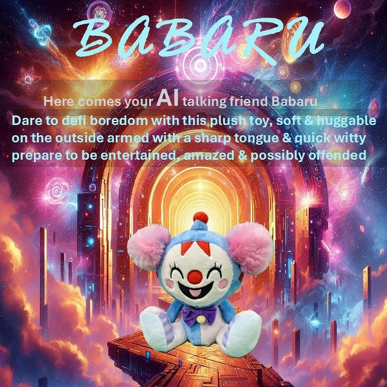 AI talking friend Babaru | Plush & Stuffed Toys | Gifts, Toys & Sports ...