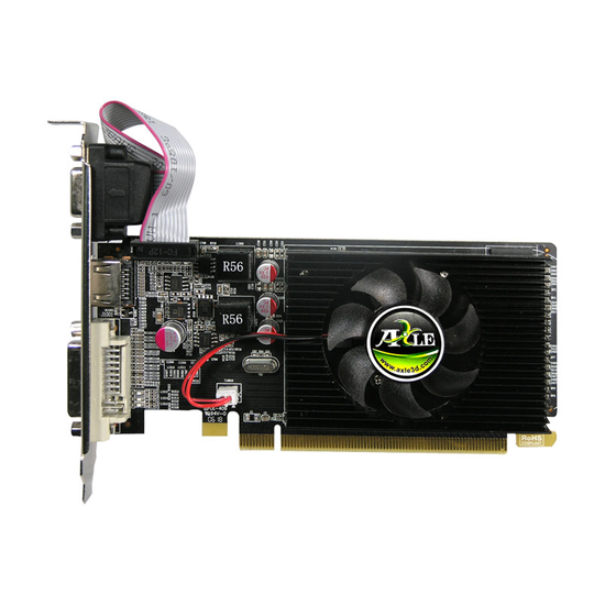 AXLE AMD Radeon R5 220 1GB DDR3 64bit GPU Desktop Computer Graphics ...