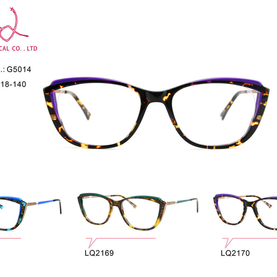 Acetate Metal Eyeglasses Frame Eyewear And Accessories Fashion Eyewear And Accessories
