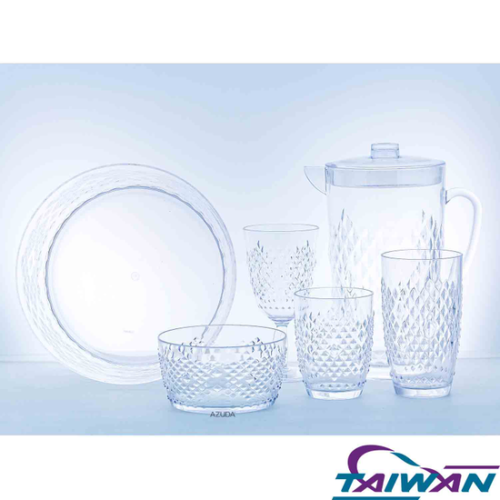 Acrylic Drinking Set Crystal Diamond Design | Tableware & Barware ...