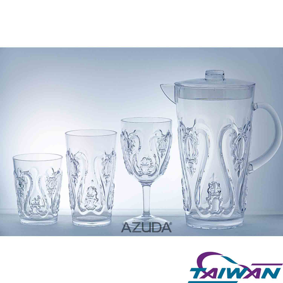 Acrylic Drinking Set Royal Design | Tableware & Barware | Homeware ...