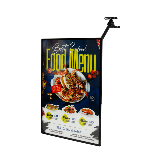 Advertising Thin Led Light Box Display Pizza Sign Light Box Backlight ...