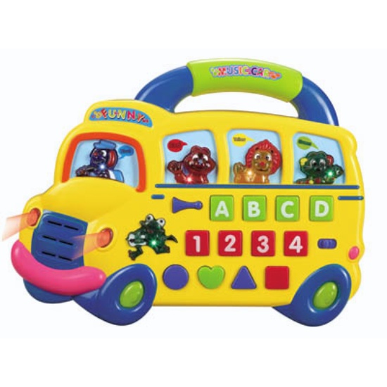 Animal Kingdom School Bus Learning Toy | Gifts, Toys & Sports Supplies