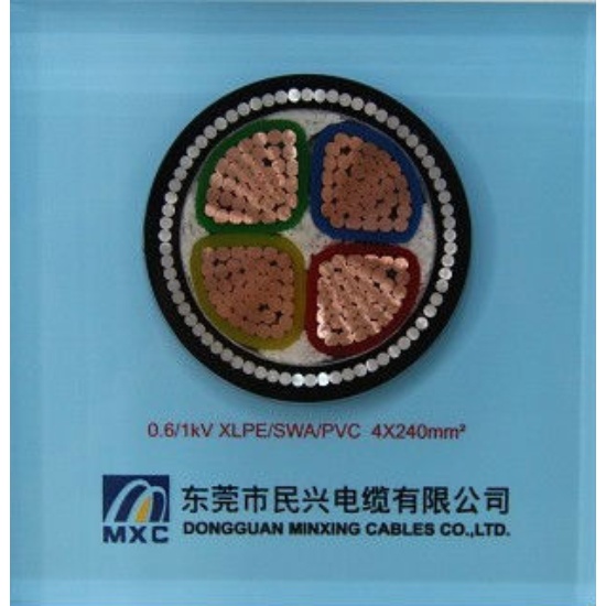 Armored Cable XLPE Armored Cable 600/1000V low voltage cable ...
