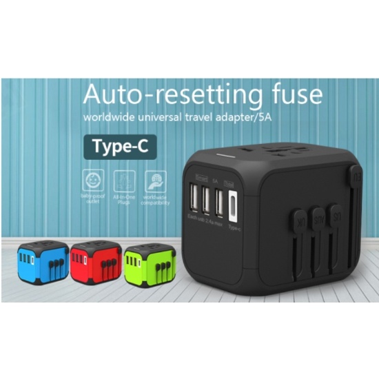 Auto Resetting Fuse Type C Universal Adaptor | Consumer Electronics ...