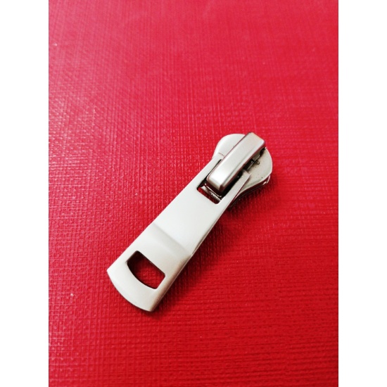 Automatic Lock Straight Mounting Rectangular Arched Zipper Pull ...