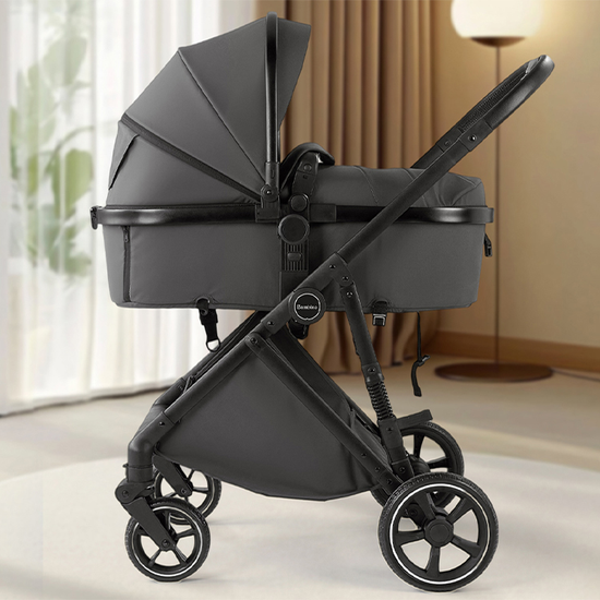 BS-16 Two-Way Multifunctional Travel System Baby Stroller Pram ...