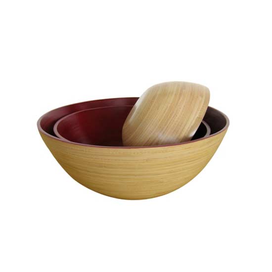 Bamboo Bowl Set | Home Products, Lights & Constructions